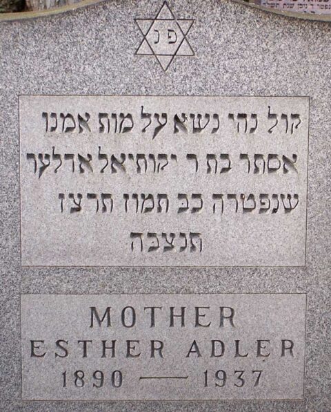 ESTHER ADLER | BCMH Seattle